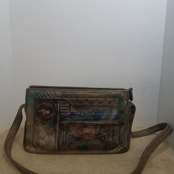 Jane Yoo | Bags | Sold Jane Yoo Handpainted Crossbody Purse | Poshmark